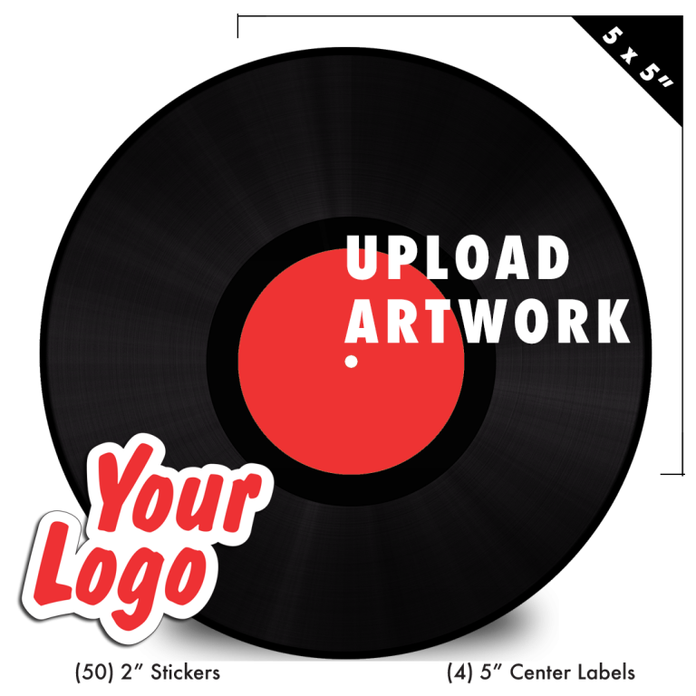Promo Sticker Pack – Digilog Designs – Custom DJ Vinyl